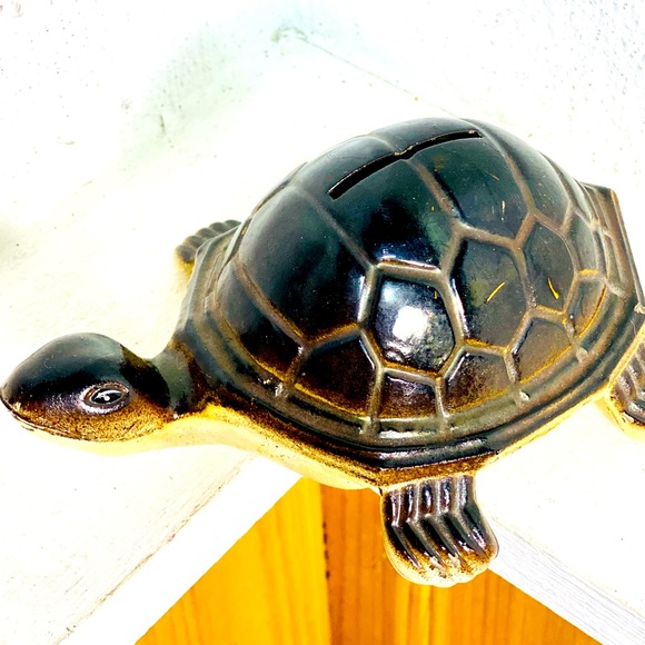 Vintage | Accents | Vintage Turtle Bank Made In Korea Made Of Hard ...